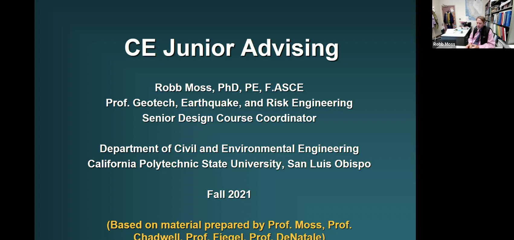 Advising - ceenve-dev